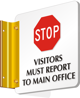 Id Badge System Security Signs